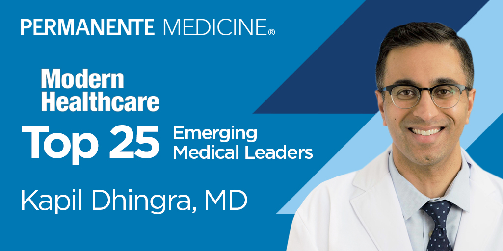 Kapil Dhingra, MD, named one of Modern Healthcare’s top emerging ...