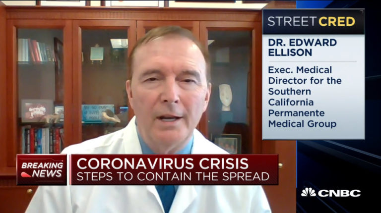 Edward M. Ellison, MD, shares coronavirus surge scenario planning with ...
