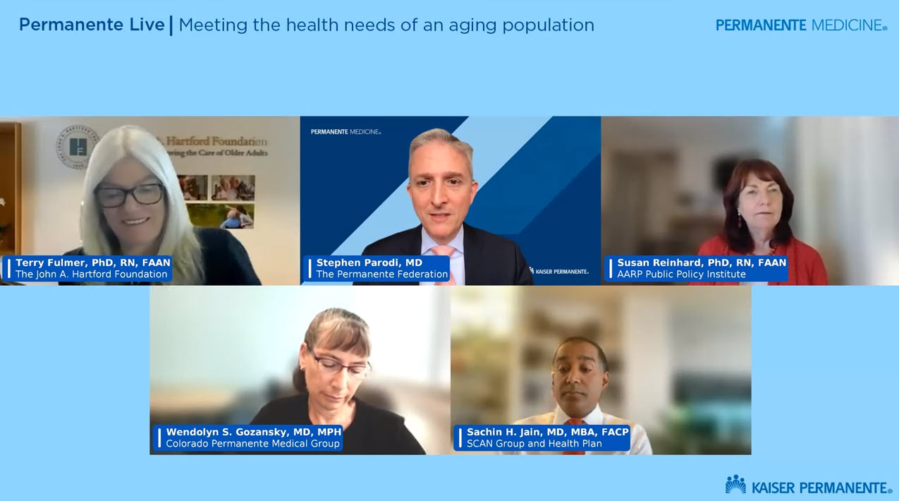 Replay: Permanente Live — Meeting the health needs of an aging ...